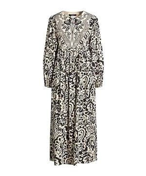 Max Mara Flared Long Sleeve Dress