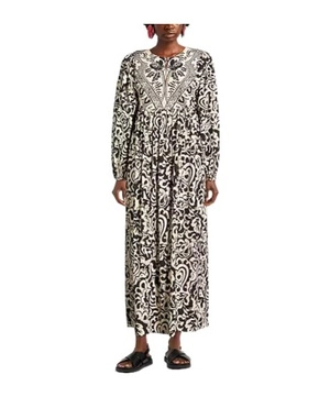 Max Mara Flared Long Sleeve Dress