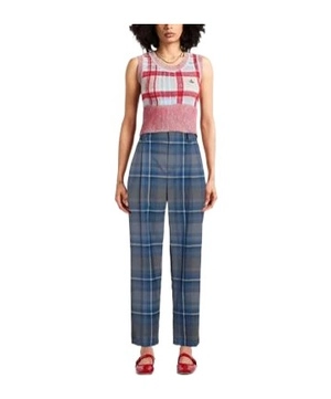 Marni Plaid Trousers