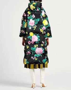 MAXCO. Max&co. Floral Print Padded Down Jacket