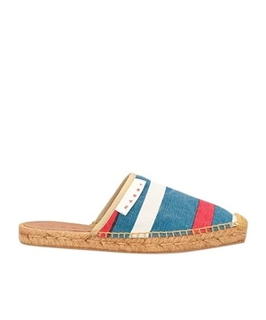 Marni Round Toe Espadrilles - Nude