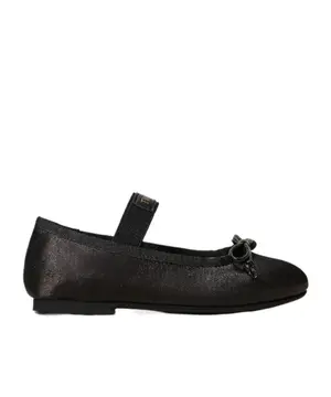 TWINSET Satin Ballet Flats - Black