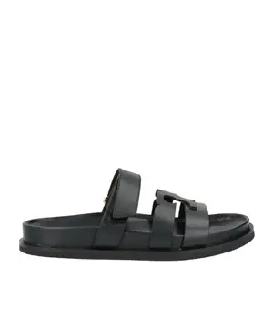 Tory Burch Plain Colour Sandals - Black