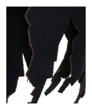 J.W.ANDERSON Shredded-hem Flared Trousers - No
