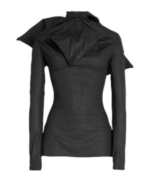 Rick Owens Long Sleeve Turtleneck Top