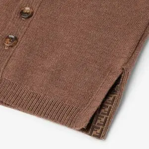 Fendi Wool Baby Cardigan
