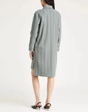 Max Mara Corduroy Long-sleeve Shirt Dress