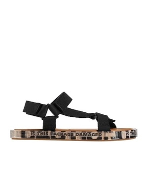 MAISON MARGIELA Velcro Strap Flat Sandals