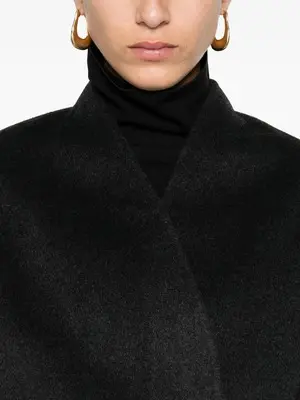 ANINE BING Wrap Coat With Self-tie Belt