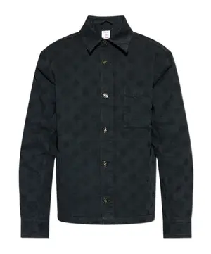 Casablanca Denim Monogram Overshirt