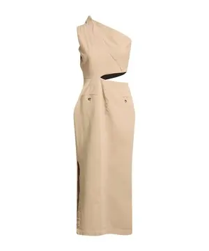 Max Mara One-shoulder Dresses - Beige