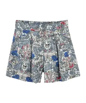 Zadig&Voltaire Printed Pleated Shorts - Gray