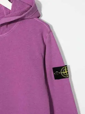Stone Island Logo Patch Hoodie