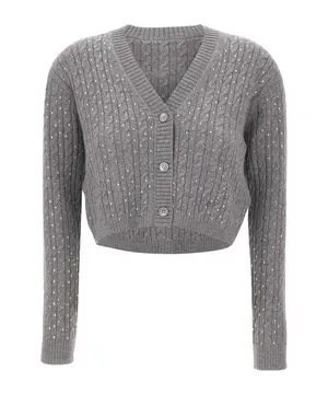 Max Mara Tamigi V-neck Cropped Cardigan