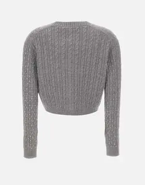 Max Mara Tamigi V-neck Cropped Cardigan