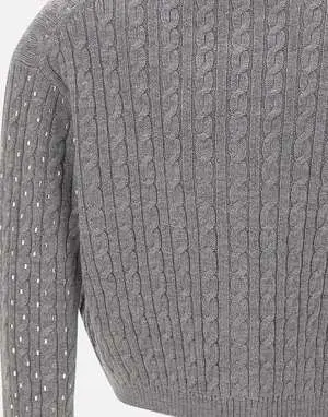 Max Mara Tamigi V-neck Cropped Cardigan