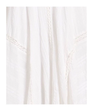 Isabel Marant Étoile Solid Color High-neck Long-sleeve Dress