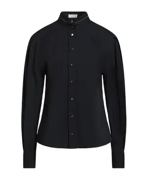 Brunello Cucinelli Solid Color Blouse - Black