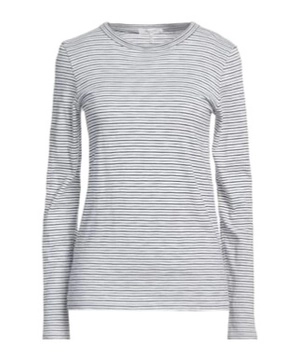 Rag & Bone Fine Horizontal Stripe Crew-neck Long-sleeve Top