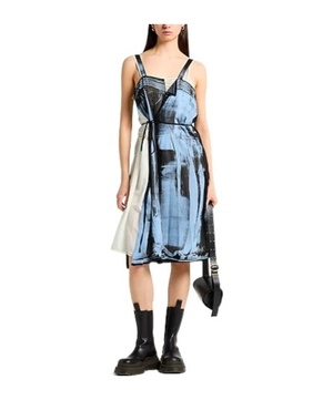 MAISON MARGIELA Printed Sleeveless Dress