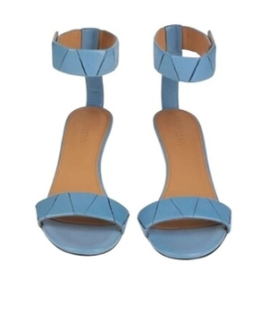 Isabel Marant Étoile Round Toe High Heel Sandals - Blue