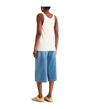 MAISON MARGIELA Sleeveless Printed Jersey Top