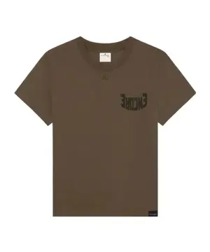 COURREGES Graphic-print T-shirt - Brown