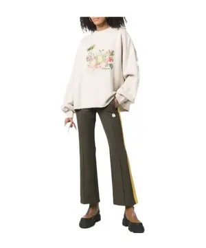 Palm Angels X Moncler Tropical-print Sweatshirt