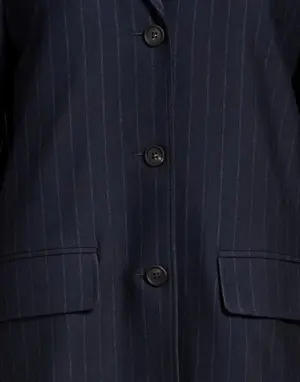 Max Mara Pinstripe Single-breasted Blazer