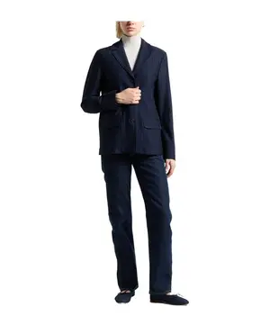 Max Mara Pinstripe Single-breasted Blazer