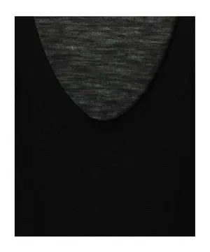 Saint Laurent Long Sleeve Maxi Dress