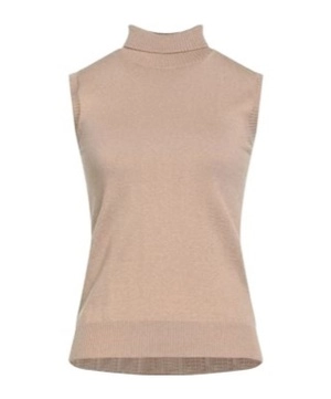Sportmax Sleeveless Turtlenecks - Nude