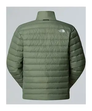 The North Face Logo Embroidered Zipped Down Jacket