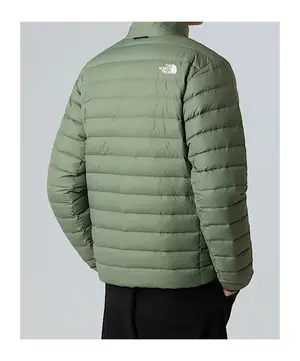 The North Face Logo Embroidered Zipped Down Jacket