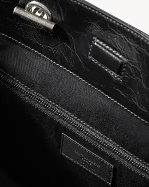 Saint Laurent Niki Shopping Bag In Vintage Leather