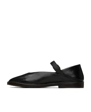 LEMAIRE Leather Mary Jane Ballerinas
