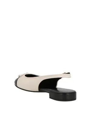Tory Burch Two-tone Leather Ballet Flats