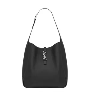 Saint Laurent Le 5 A 7 Large Handbag - Black