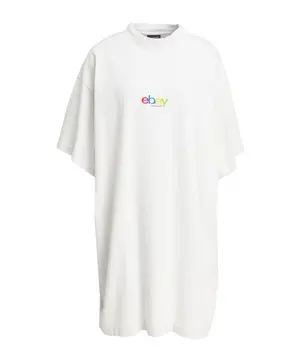 Balenciaga Oversized Crewneck T-shirt With Embroidered Logo