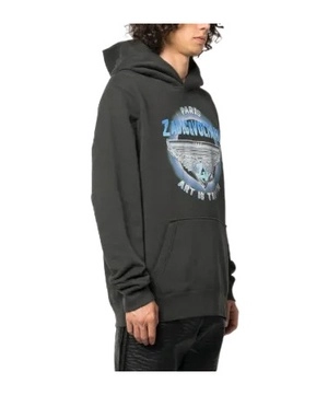 Zadig&Voltaire Logo-print Organic Cotton-blend Hoodie