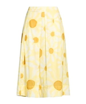MARNI Marni Floral Printed Pleated Midi Skirt