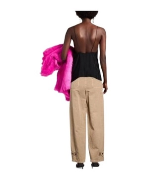 MAXCO. High-waisted Curved Balloon Trousers