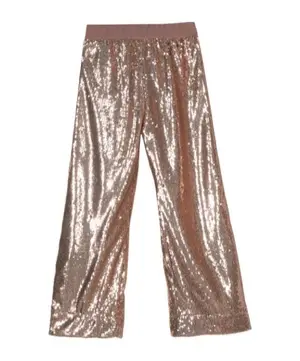 Palm Angels Sequin-embellished Stripe Detail Trousers