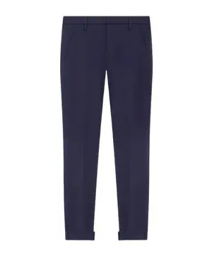 DONDUP Logo Casual Trousers - Black