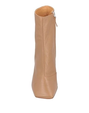 MAISON MARGIELA Solid-color Genuine Leather Ankle Boots
