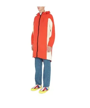 J.W.ANDERSON Logo-embroidered Colour-block Parka