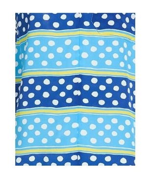 Marni Polka Dot Crepe Top - Blue