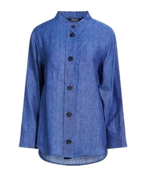 Max Mara Solid Colour Shirts - Blue