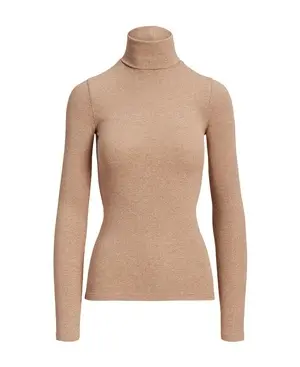 Polo Ralph Lauren High-necked Long-sleeved Sweater - Nude