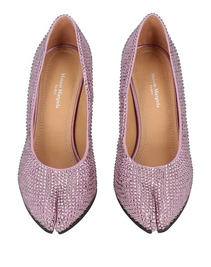 MAISON MARGIELA Embellished Satin Pumps
